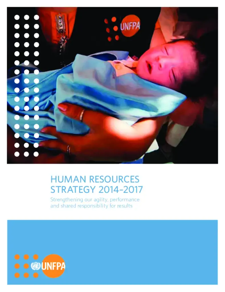 Human Resources Strategy 2014-2017 | United Nations Population Fund